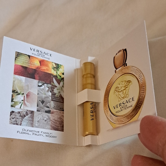 Versace | Other | Versace Eros Pour Femme Perfume Sample | Poshmark